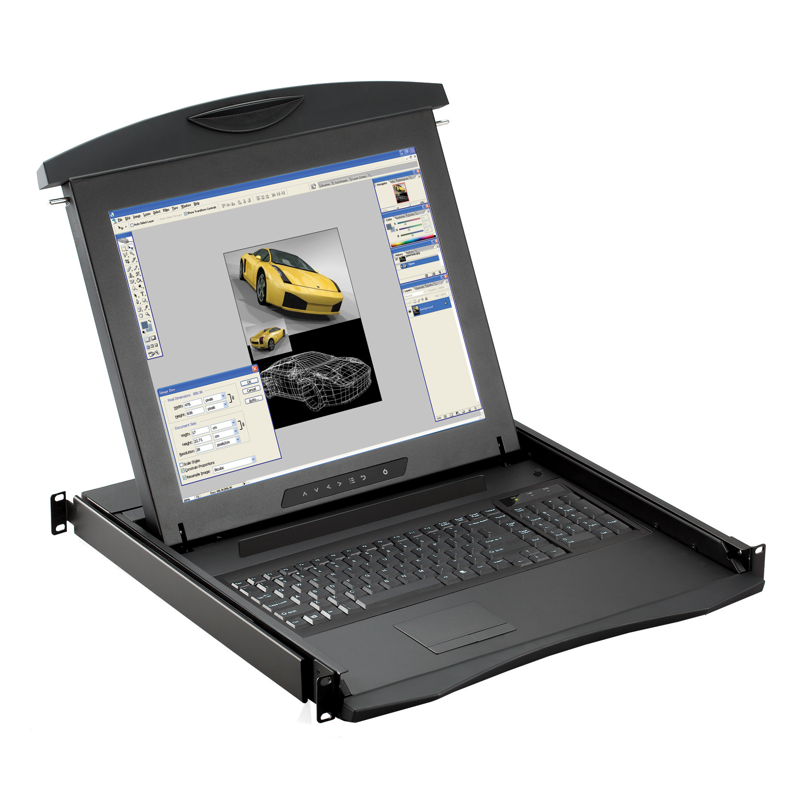 KVM LCD Consoles | CONTEG